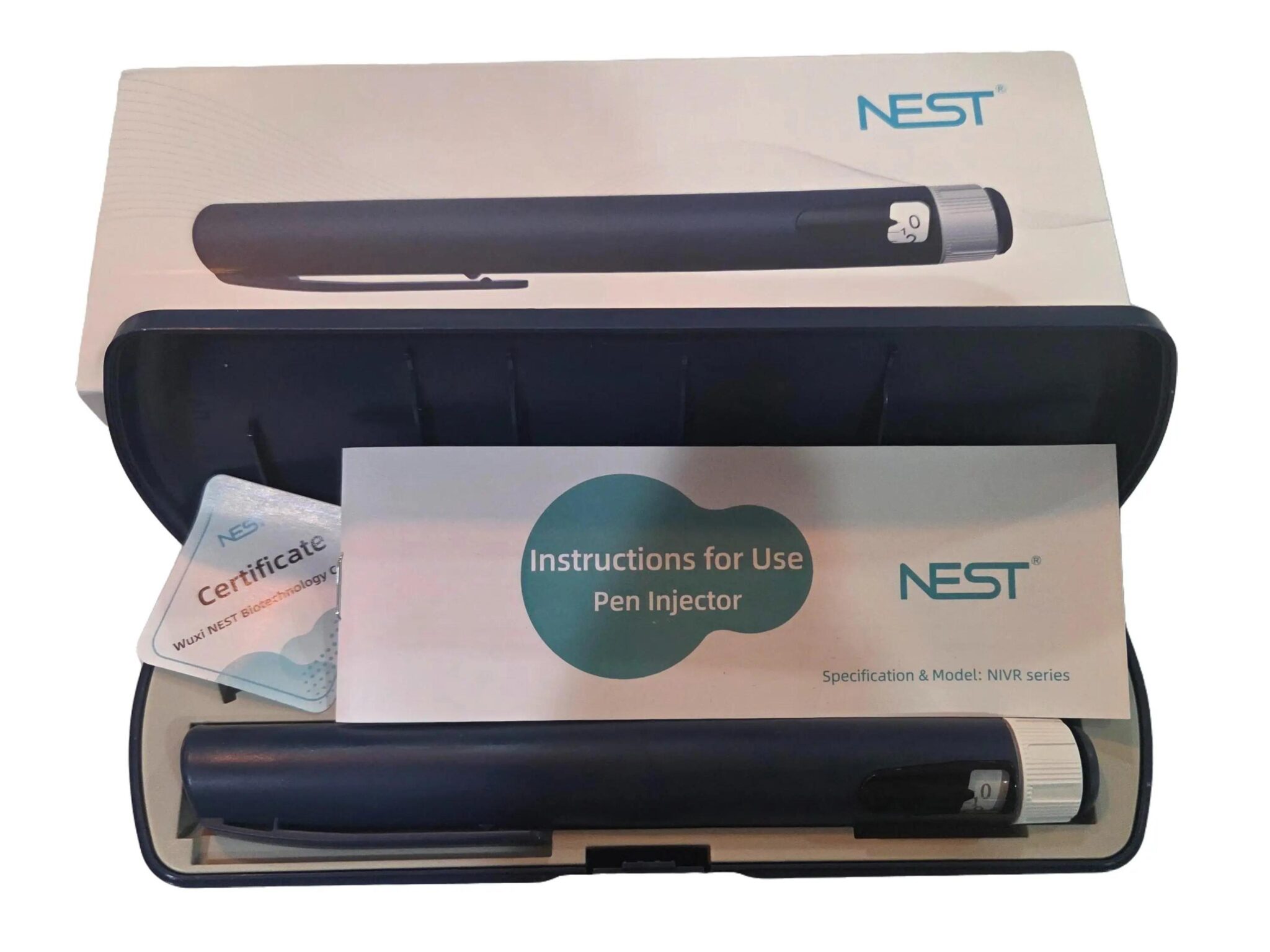 NEST Professional Research Pen Injector - Insulin or Peptide - SHOTLOG